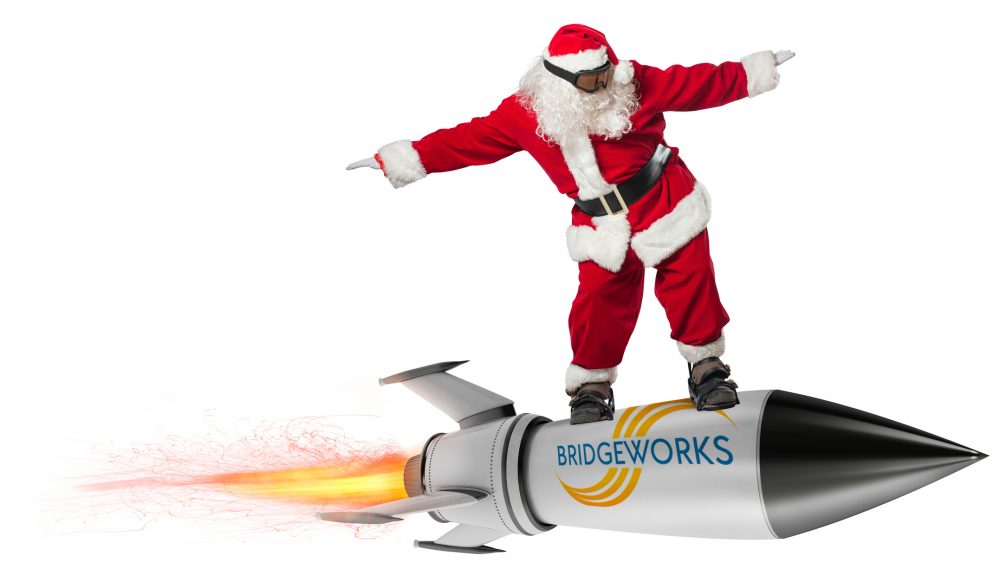 Santa received the best Christmas present - Bridgeworks